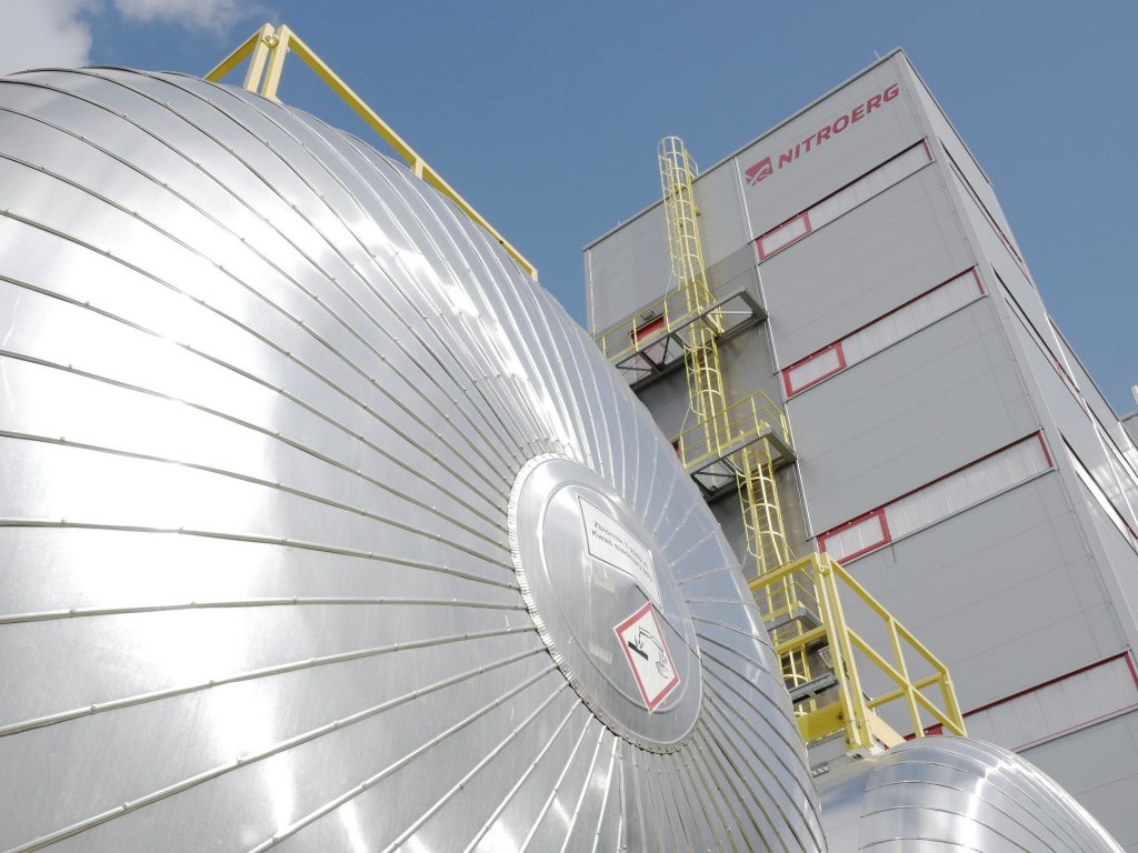 Grand opening of a new production line - NITROERG